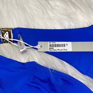 Gooseberry Seaside | Swim | Gooseberry Seaside Blue Bikini Bandeau ...